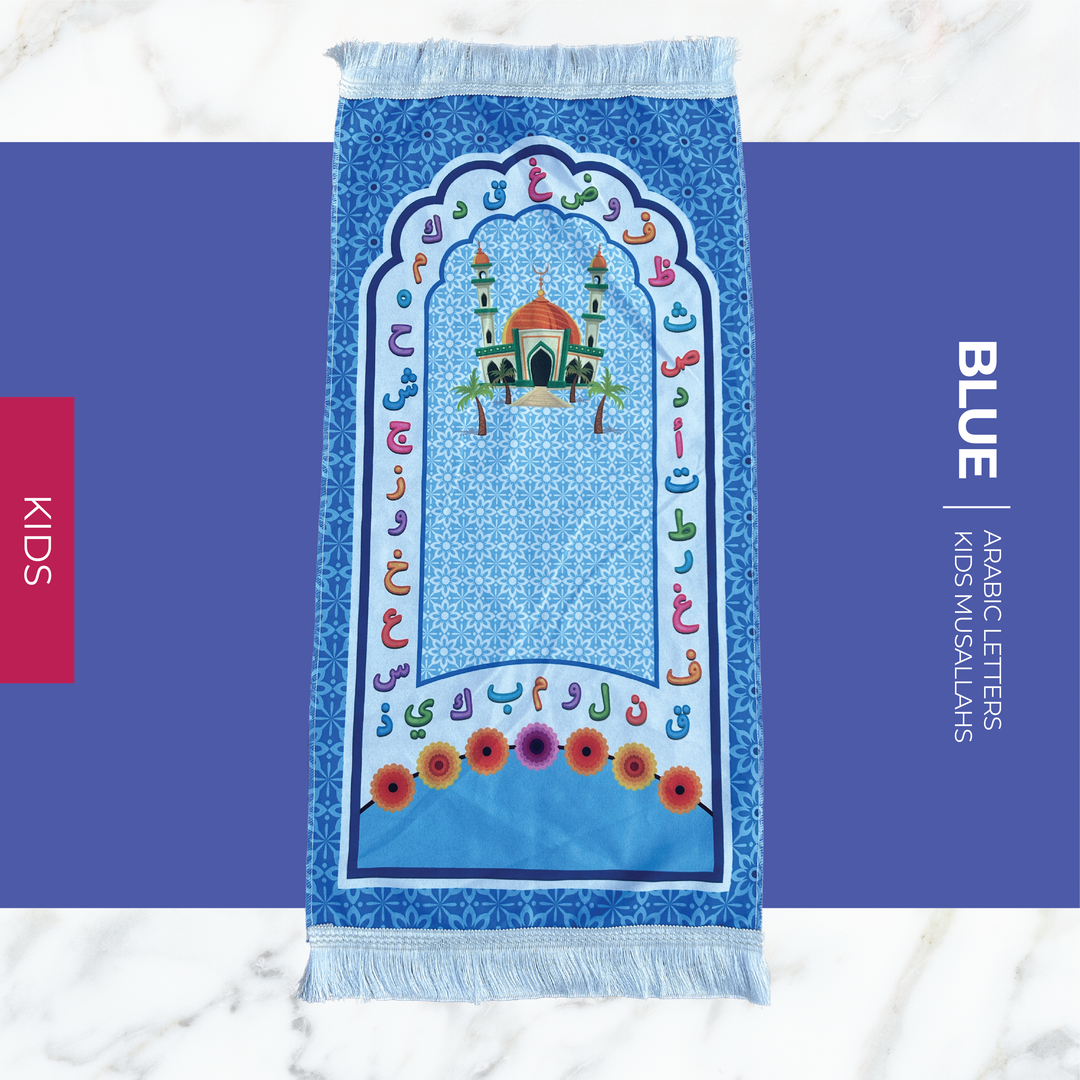 Arabic Letters Kids Musallah Blue – Arabiana