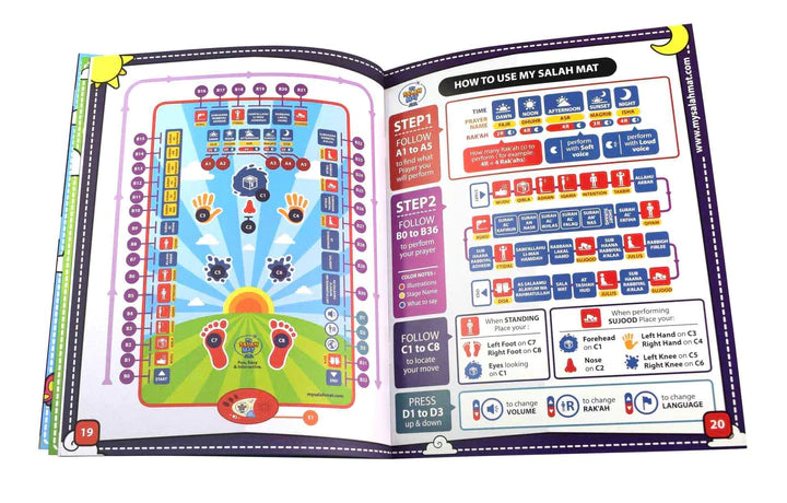 My Salah Mat - The Interactive Prayer Mat for Kids - Learn Salah in a ...