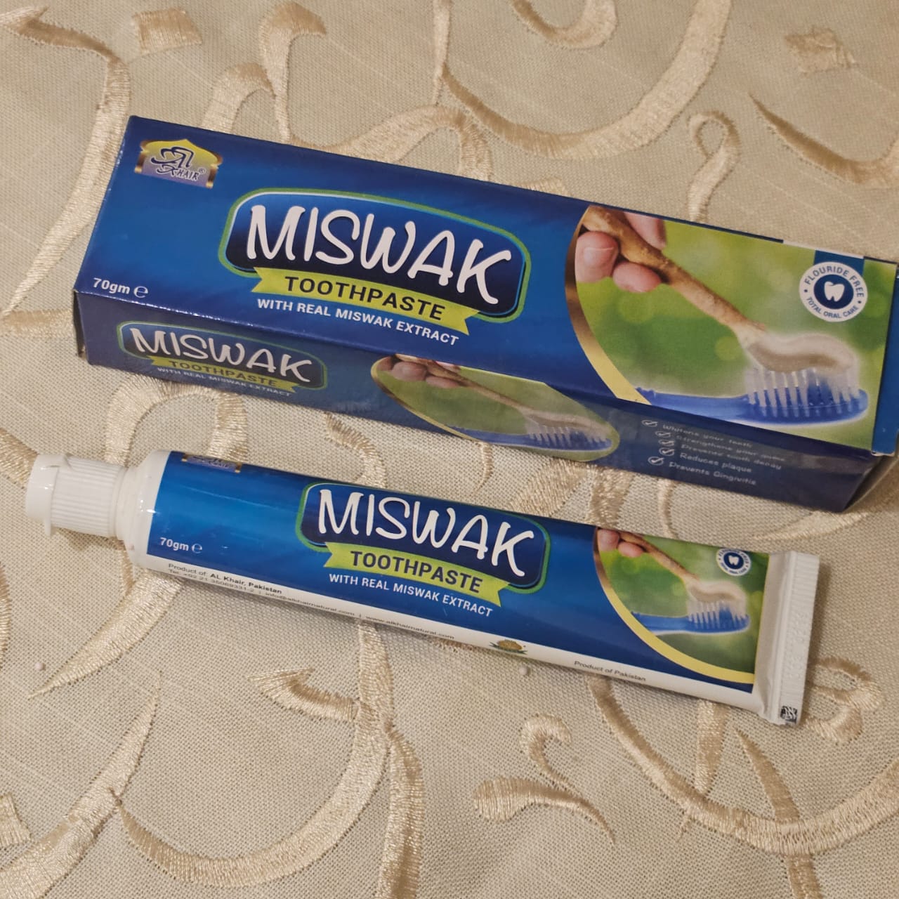 Al Khair Miswaak Toothpaste 70g – Arabiana